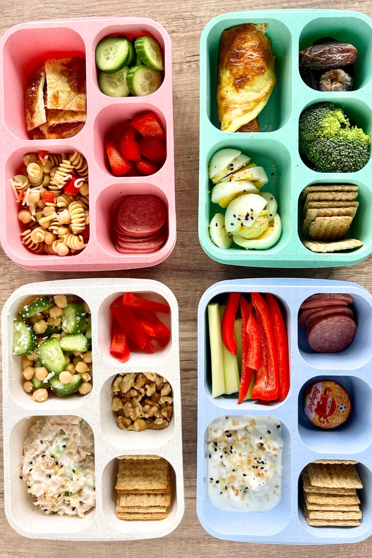 How to Make High Protein and Fiber Adult Lunchables - Moderately Messy RD